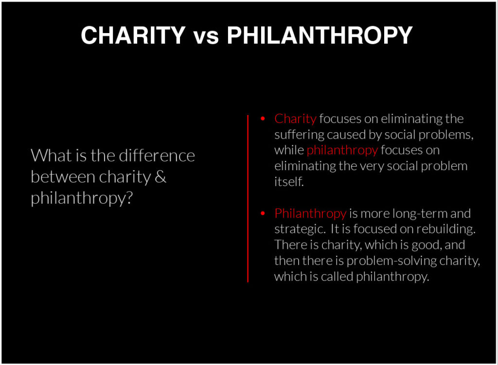 How We Teach Philanthropy